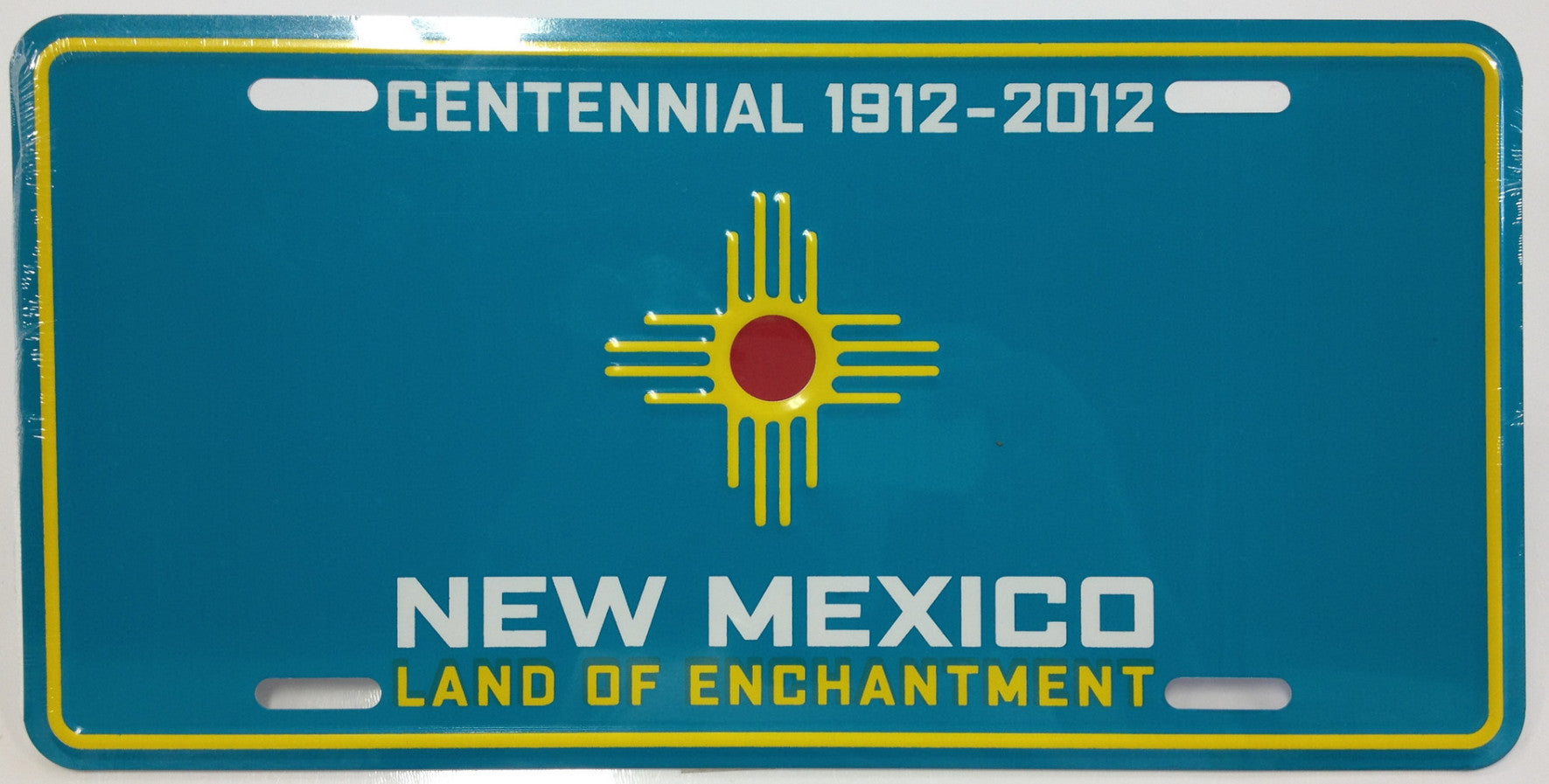 Zia | Centennial Turquoise | Vanity Plate | VP-105 – Guerrilla Graphix